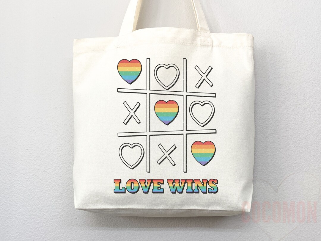 Pride Tote Bag LGBT Pride Tote LGBTQ Pride Bag Gift for Her Trans Pride ...