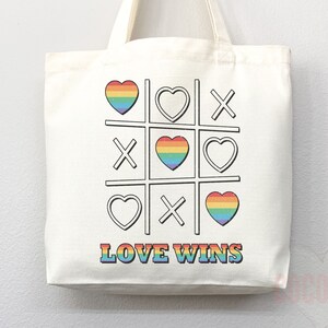 Pride Tote Bag LGBT Pride Tote LGBTQ Pride Bag Gift for Her Trans Pride ...