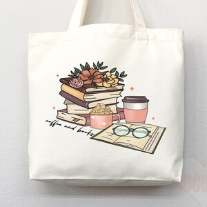 Book Lovers Tote School Bag Gift for Book Lover Gift for Bookworms Gift ...
