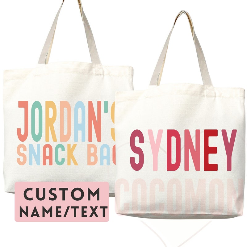 Personalized Tote Bag - Etsy