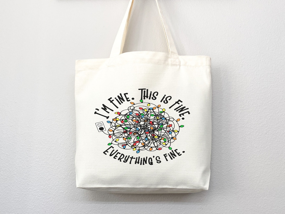 Funny Canvas Tote Bag Everyday Tote Eco Friendly Bag Aesthetic Tote ...