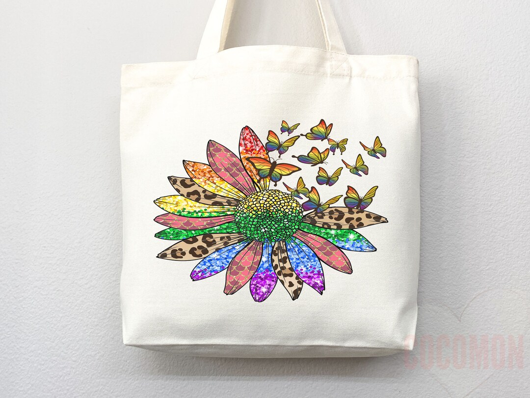 Pride Tote Bag LGBT Pride Tote LGBTQ Pride Bag Gift for Her Trans Pride ...