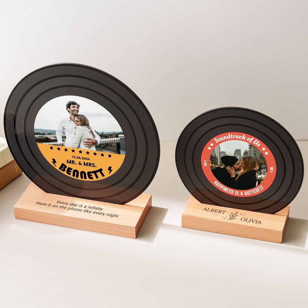 Personalized Record,custom Vinyl Record for Wedding,wedding Guestbook ...