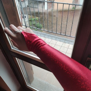 Sewing Pattern PDF Gauntlet Sleeve Finger Loop Sleeve Fingerless Gloves ...
