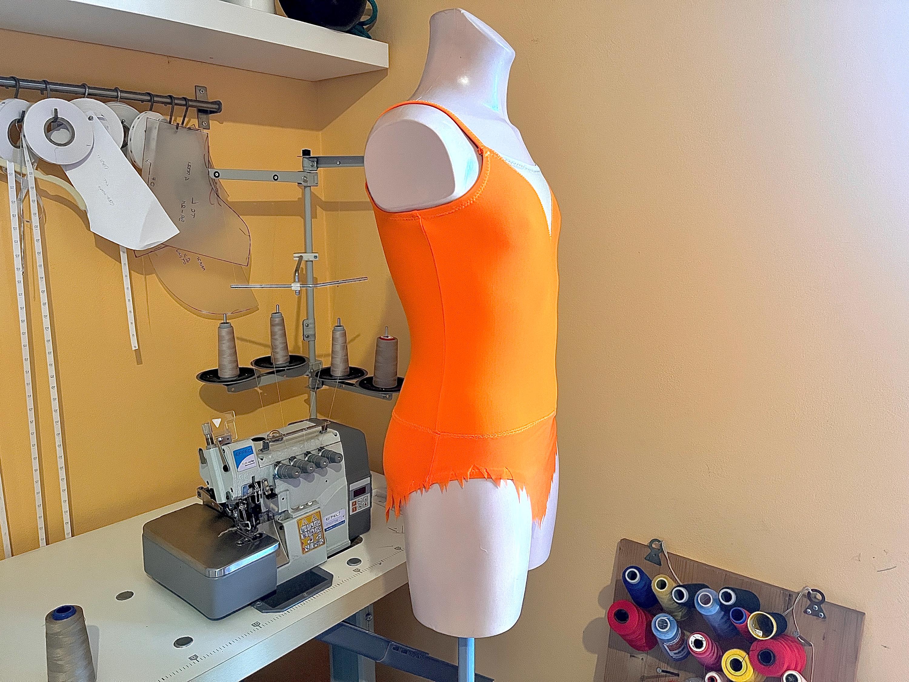 Rhythmic Gymnastics Leotard Sewing Pattern | DIY Jagged Hem Skirt ...