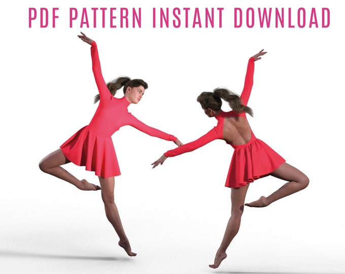 Simplicity 4312 Misses Dance Dress Costume Pattern Flamenco Salsa ...