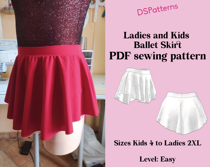 Ballet Leotard Pattern Pdf Sewing Pattern Ballet Basics 1 Crossover ...