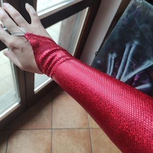 Sewing Pattern PDF Gauntlet Sleeve Finger Loop Sleeve Fingerless Gloves ...