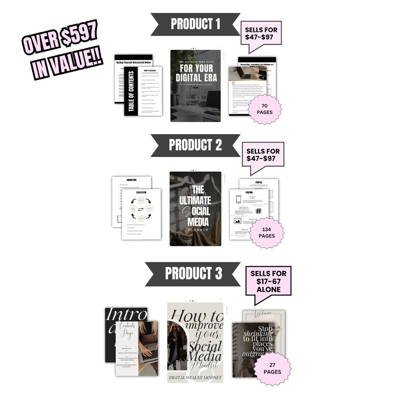 Done for You Digital Product Bundle, Digital Marketing and Social Media ... Done for You Digital Product Bundle, Digital Marketing and Social Media ...