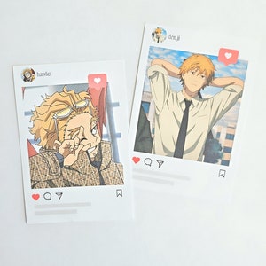 8 Custom Insta Theme Anime Prints Custom Photo Print Custom Insta Anime ...