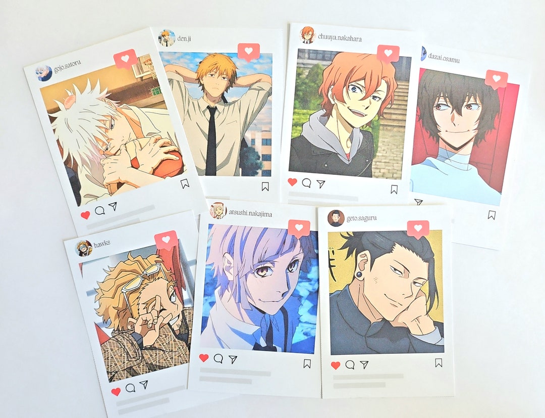 8 Custom Insta Theme Anime Prints Custom Photo Print Custom Insta Anime ...