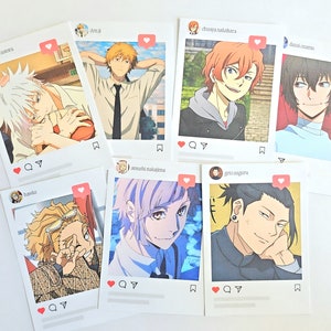 8 Custom Insta Theme Anime Prints Custom Photo Print Custom Insta Anime ...