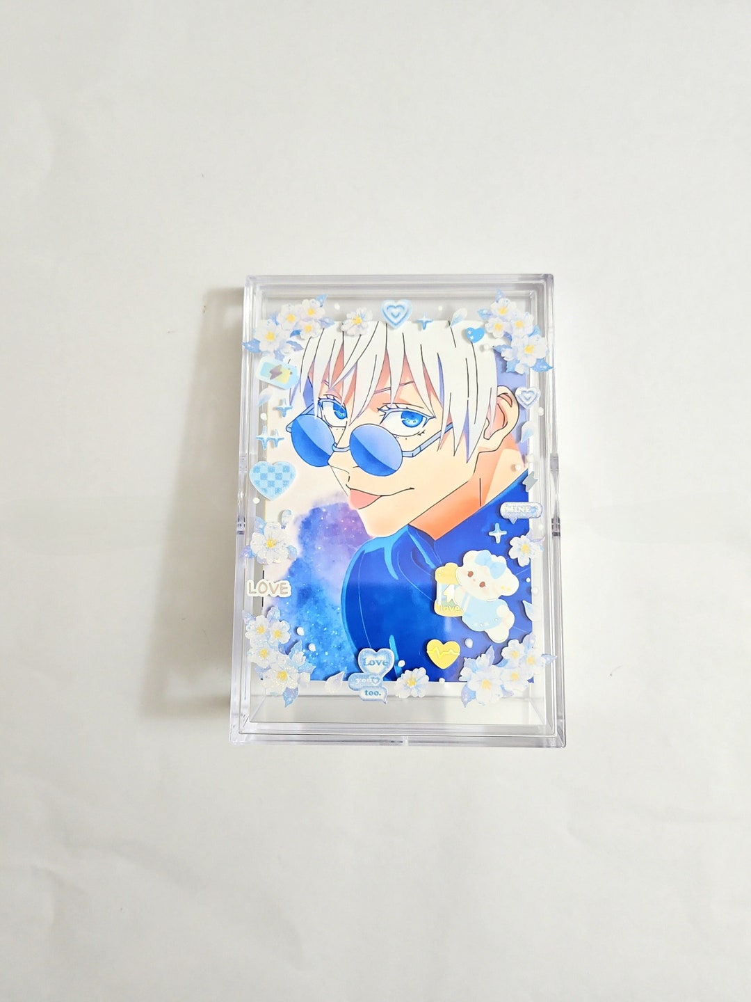Cute Anime Acrylic Deco Stand Cute Anime Aesthetic Card Display - Etsy