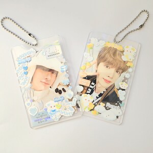 Deco Toploader With Beads Keychain | KPOP and Anime ID Photo Card ...