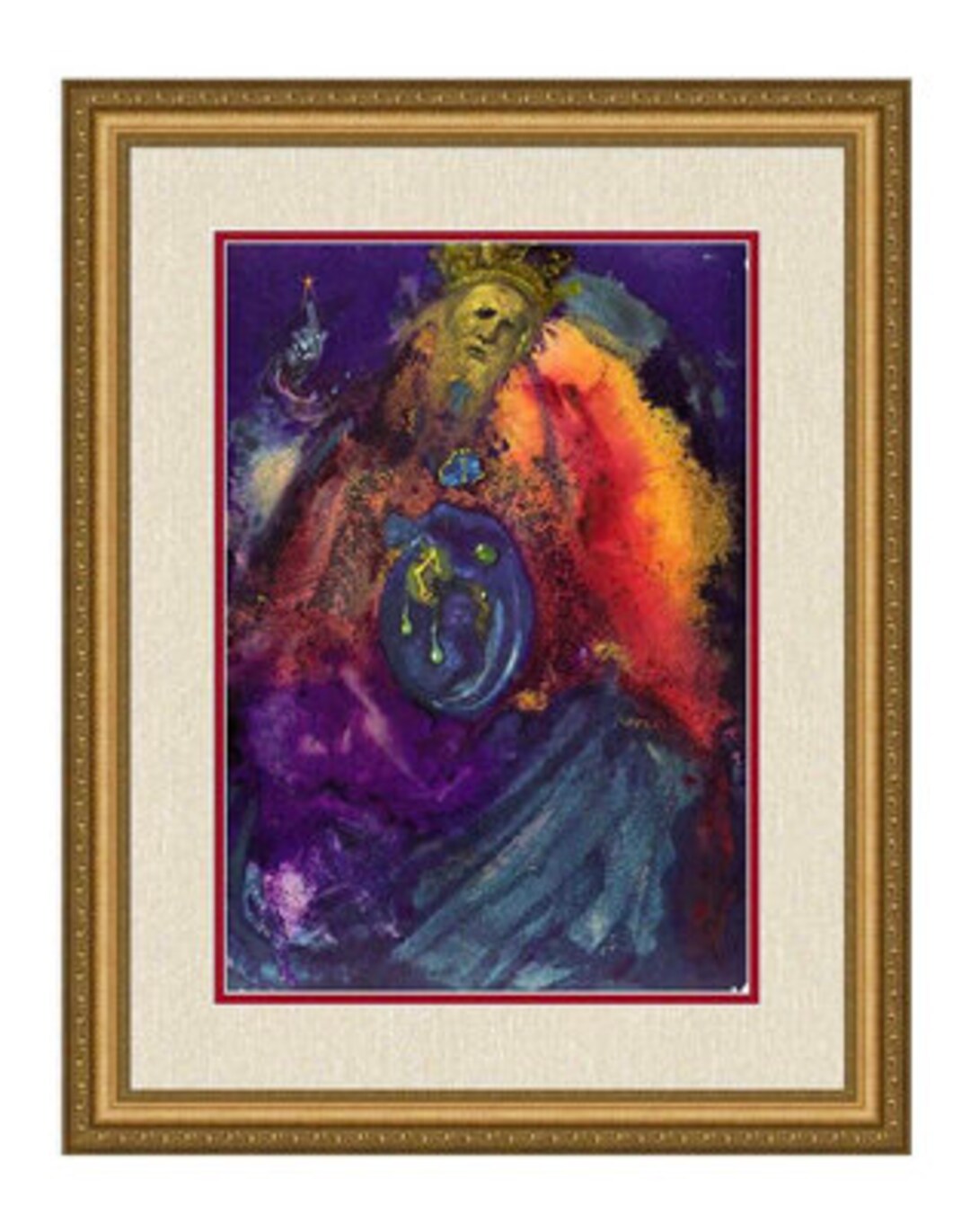 Salvador Dali Original Framed Lithograph From Dantes Divine Comedy 1967 ...