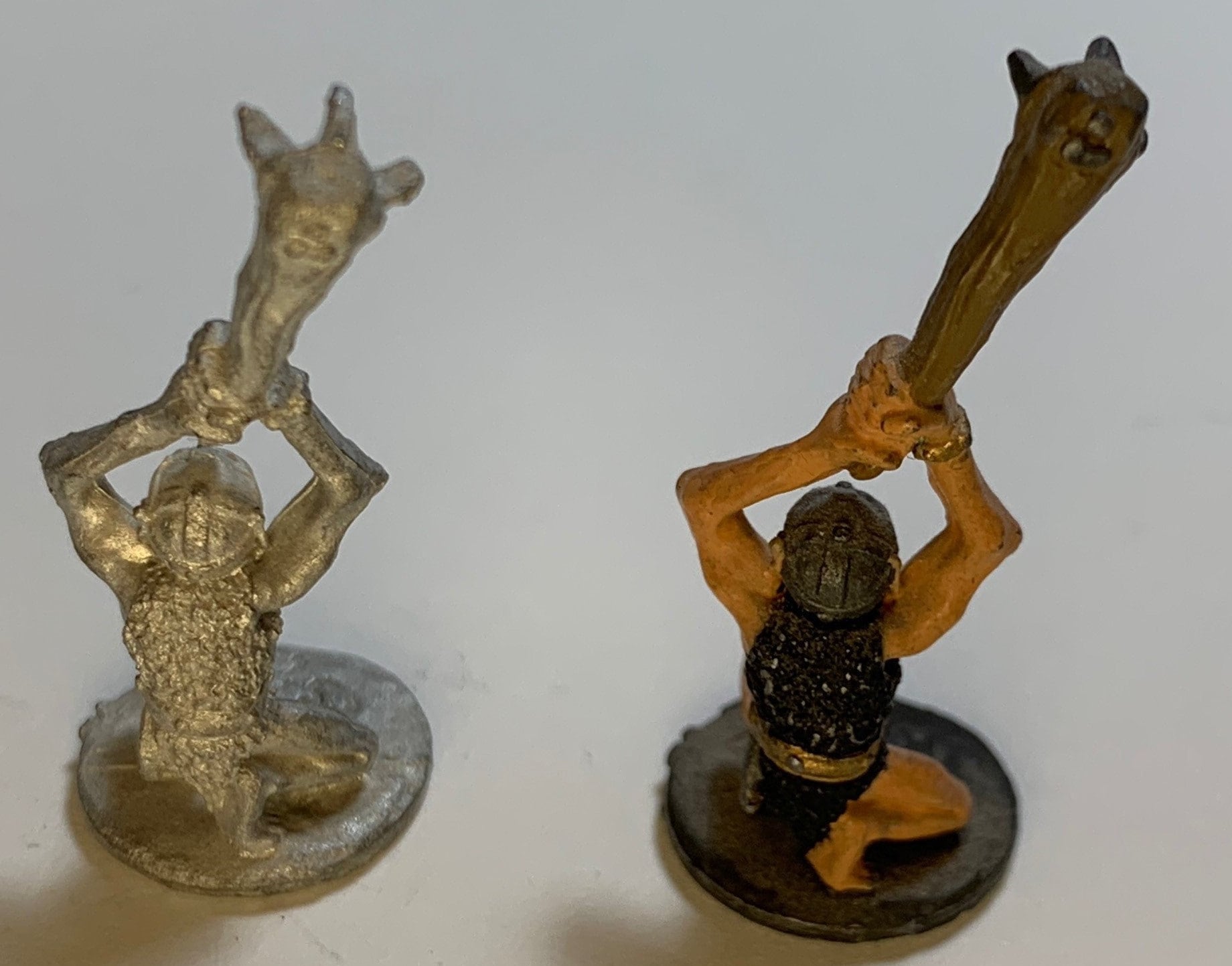 Hand Painted Ral Partha 1979 Original Lead Miniatures - ORCS With Clubs ...