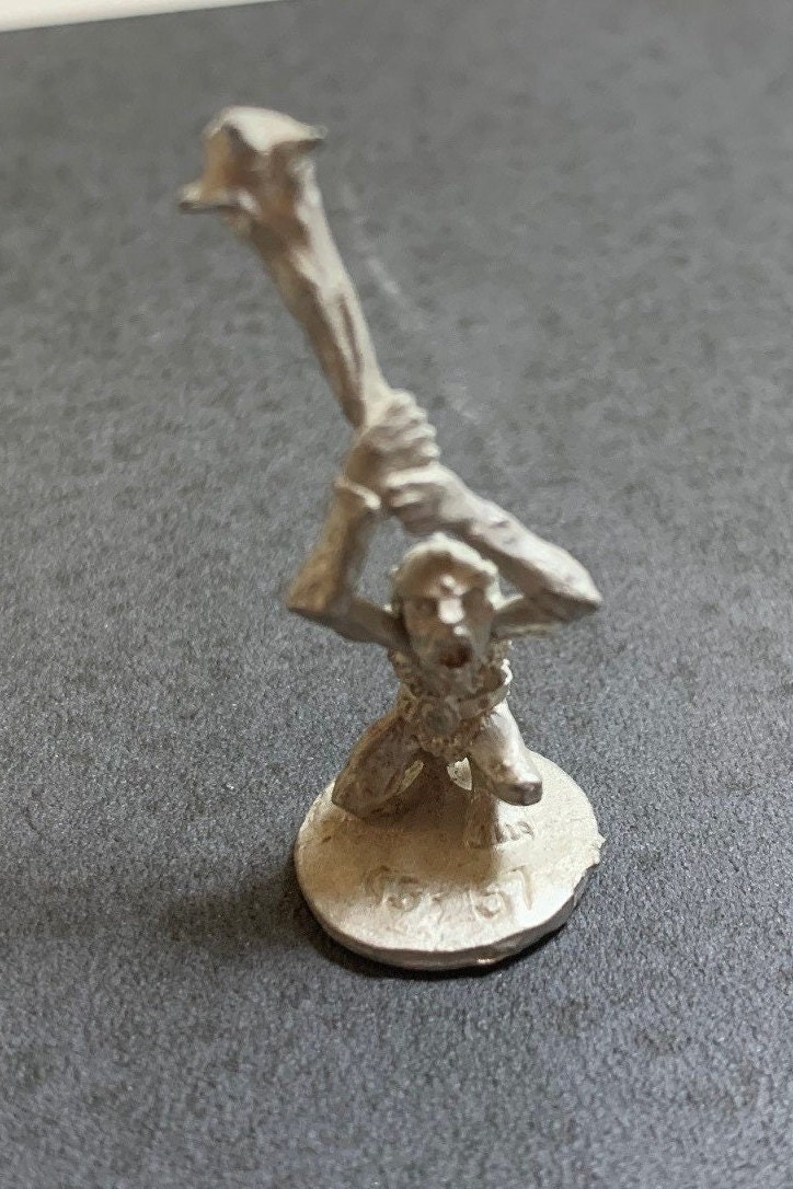 Hand Painted Ral Partha 1979 Original Lead Miniatures - ORCS With Clubs ...