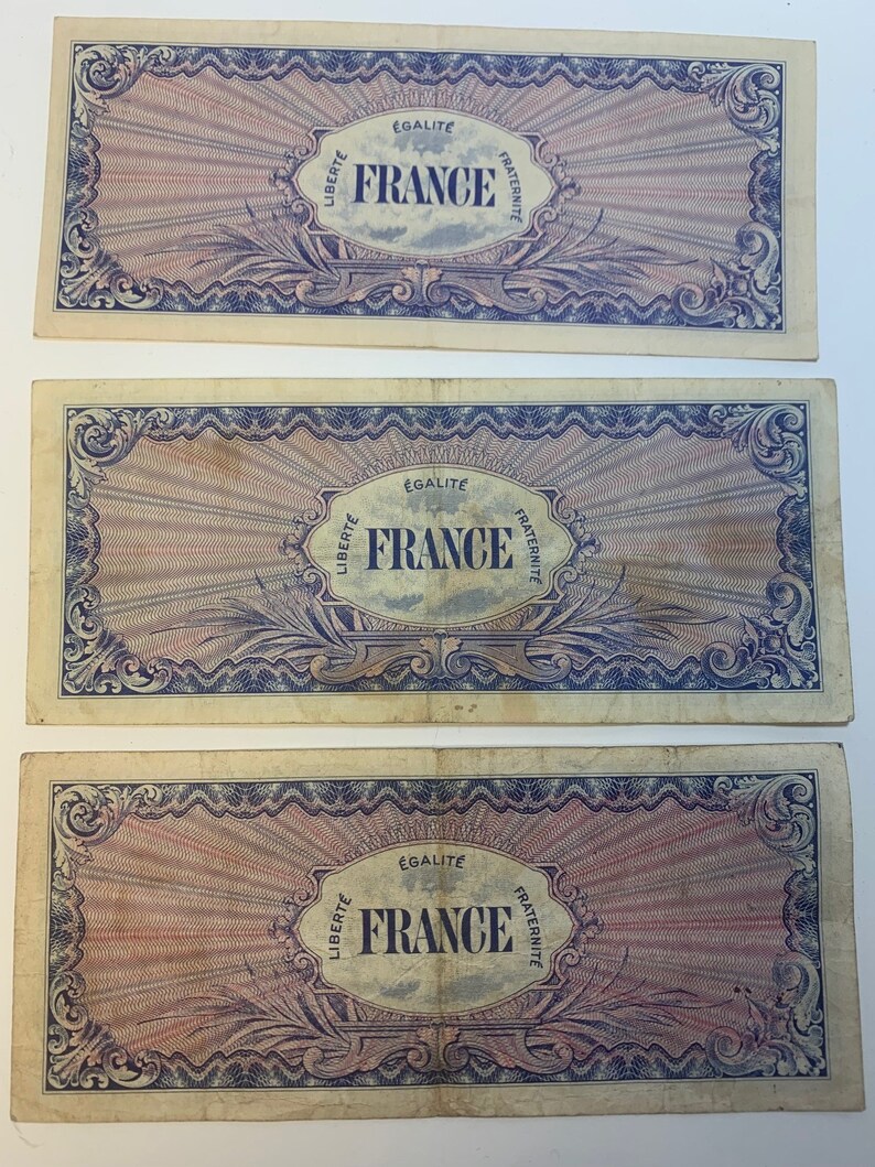 Vintage Currency Japanese Centavos WW2, French Francs and Italian Lira ...