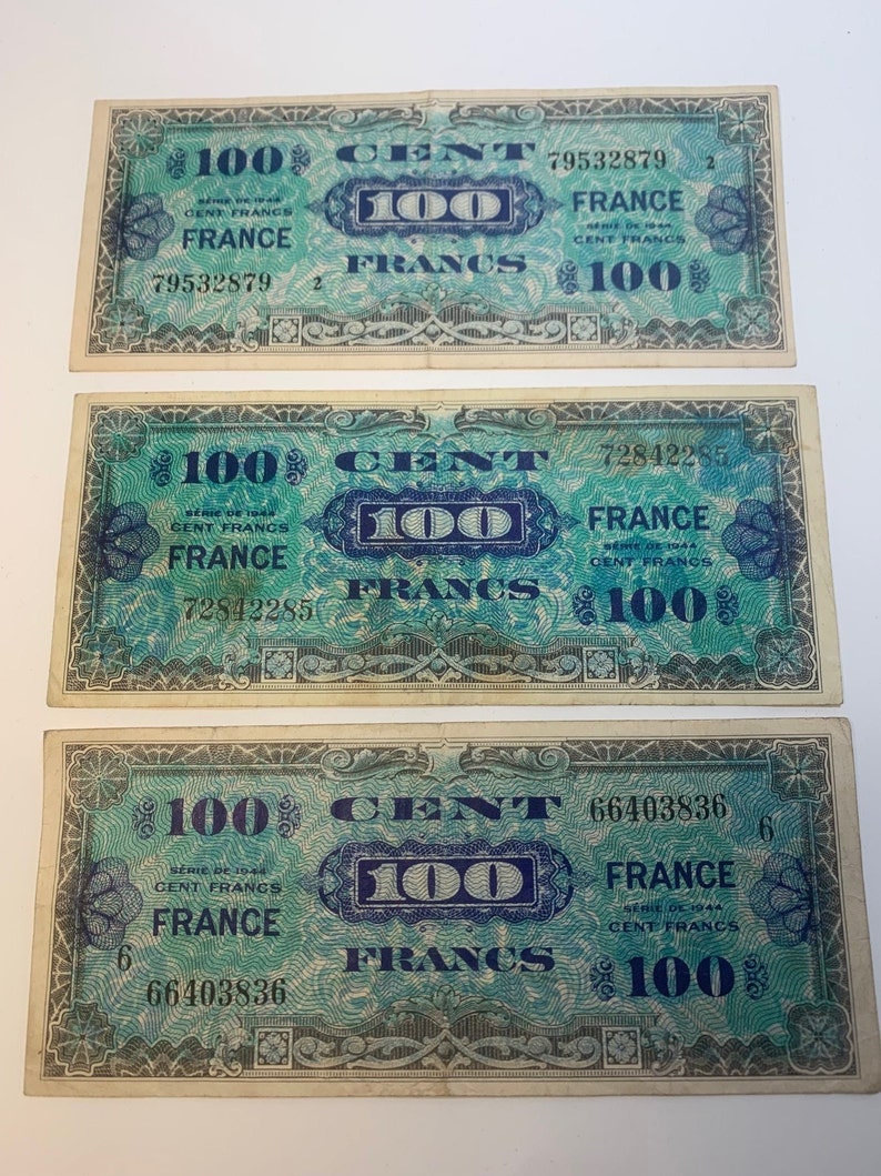 Vintage Currency Japanese Centavos WW2, French Francs and Italian Lira ...