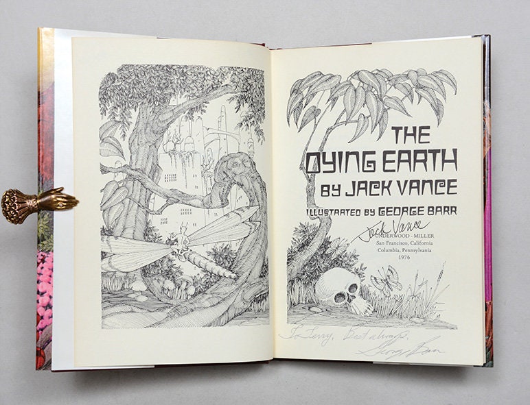 The Dying Earth, Jack Vance First Edition 1976 Signed by Author and ...