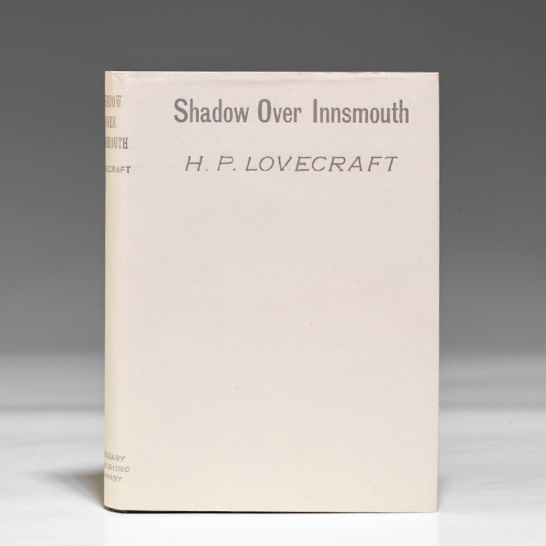H.P. Lovecraft, Shadow Over Innsmouth RARE 1st Edition - Etsy