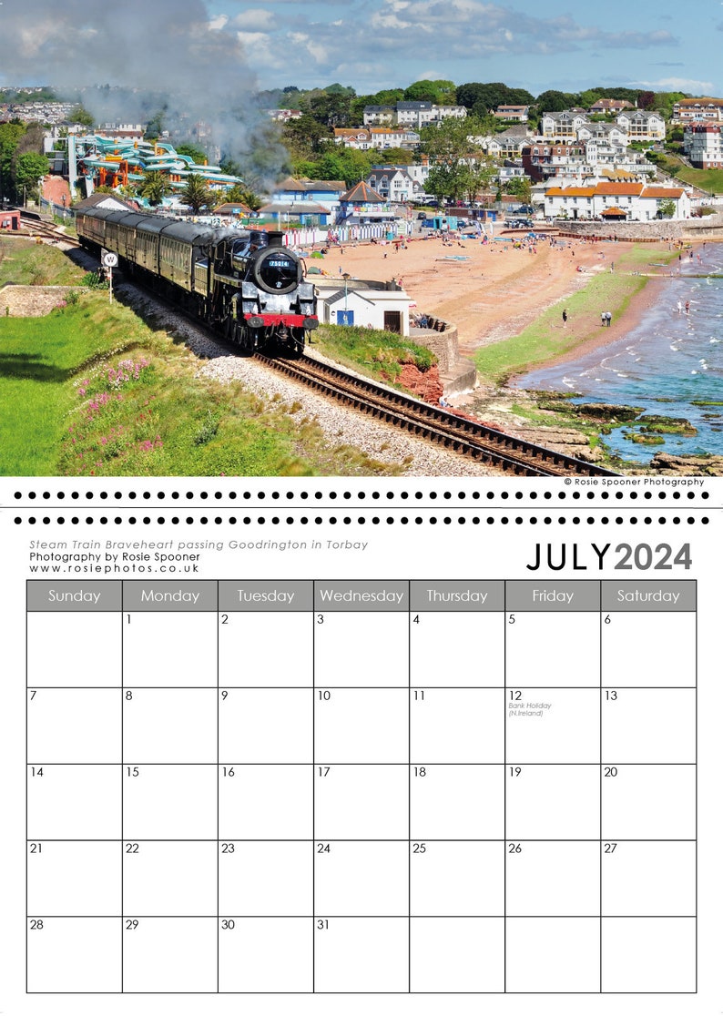 Devon Calendar 2024 by Rosie Spooner - Etsy Australia