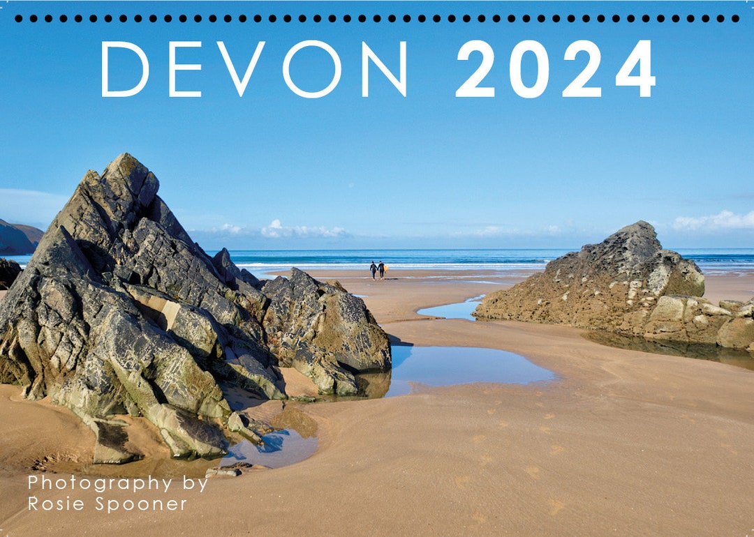 Devon Calendar 2024 by Rosie Spooner - Etsy Australia