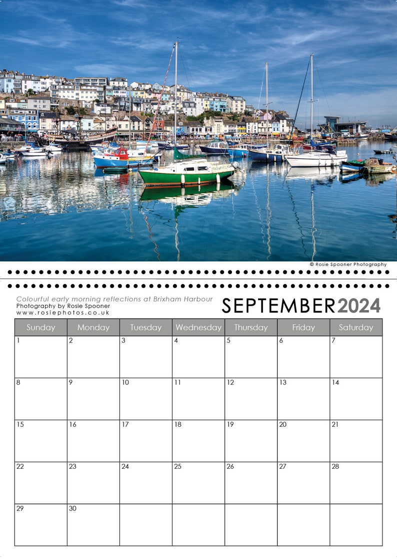 Devon Calendar 2024 by Rosie Spooner - Etsy Australia