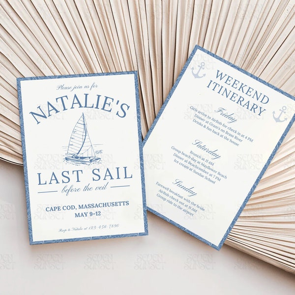 Nautical Invitation - Etsy