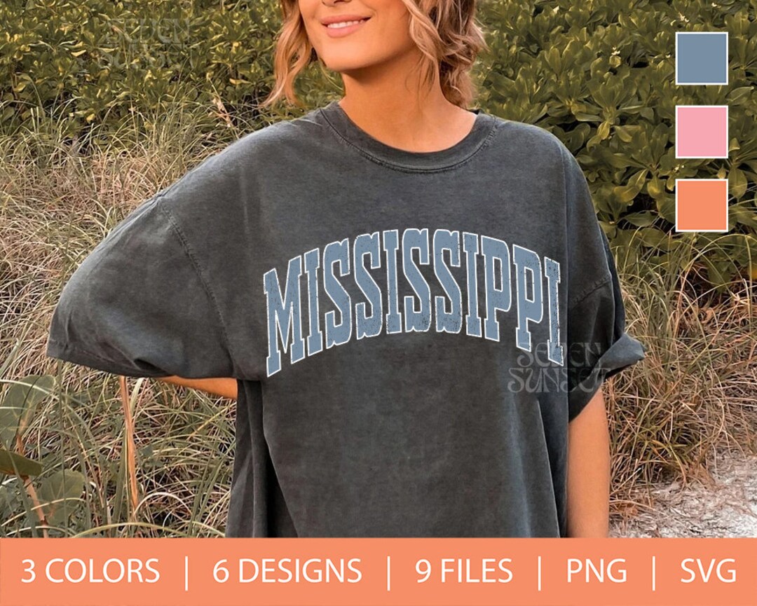 Mississippi PNG SVG Trendy Mississippi Design Cute Digital Download ...