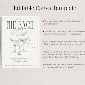 The Bach Club Invitation Luxury Bachelorette Itinerary the Bach Social ...