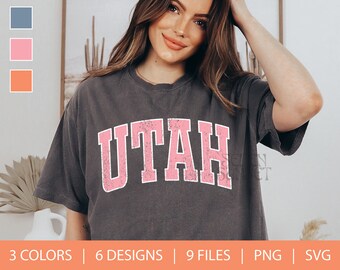 Utah Outline SVG Files Utah Cut Files United States of - Etsy