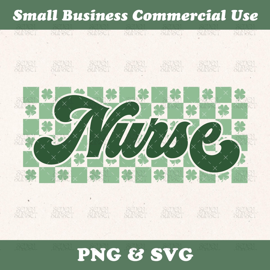 Nurse St Patricks Day PNG, St Patricks Day Nurse SVG, Lucky Nurse PNG ...