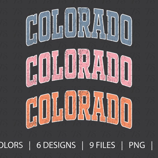 Colorado Svg - Etsy