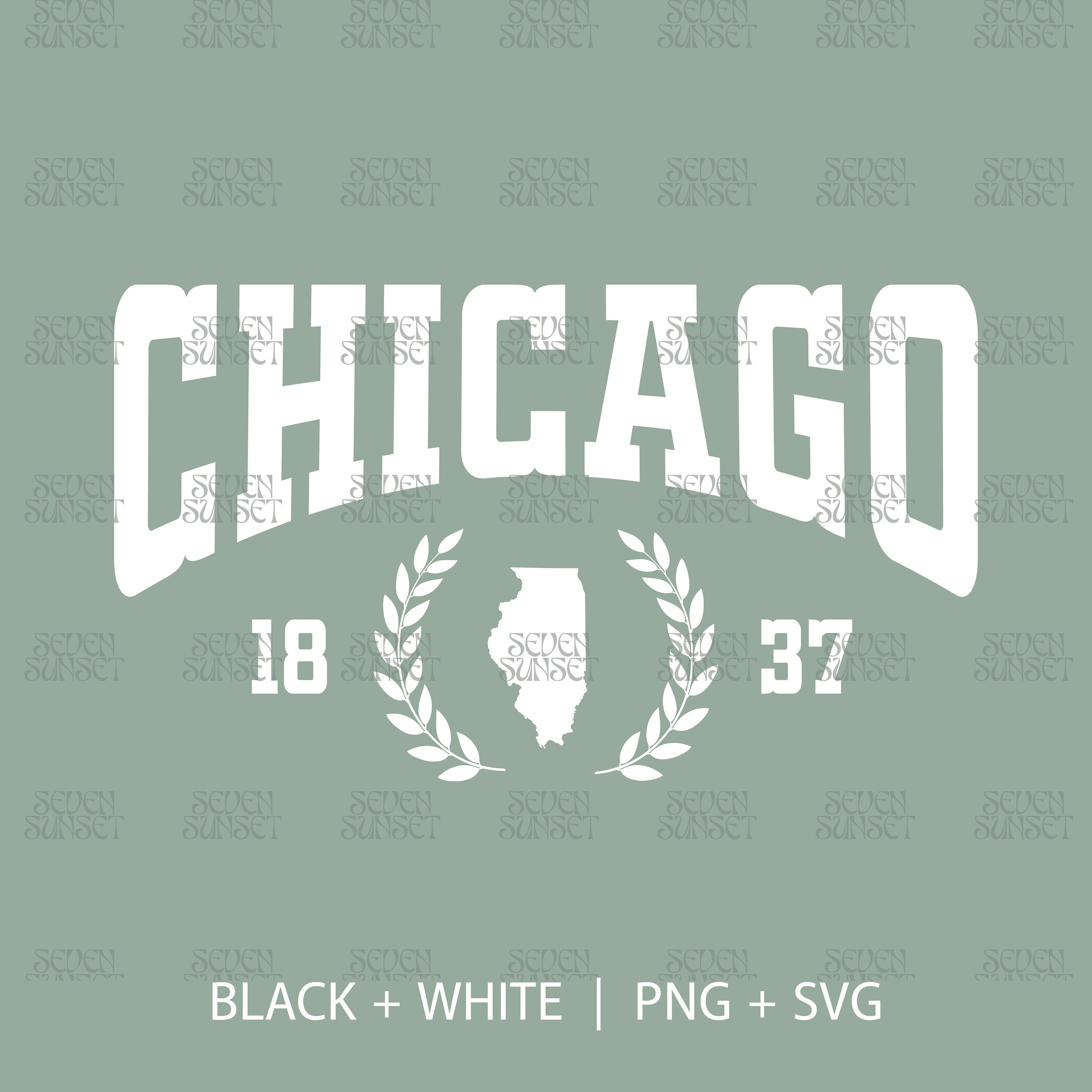 Chicago PNG Varsity Chicago SVG Vintage Chicago Shirt PNG - Etsy