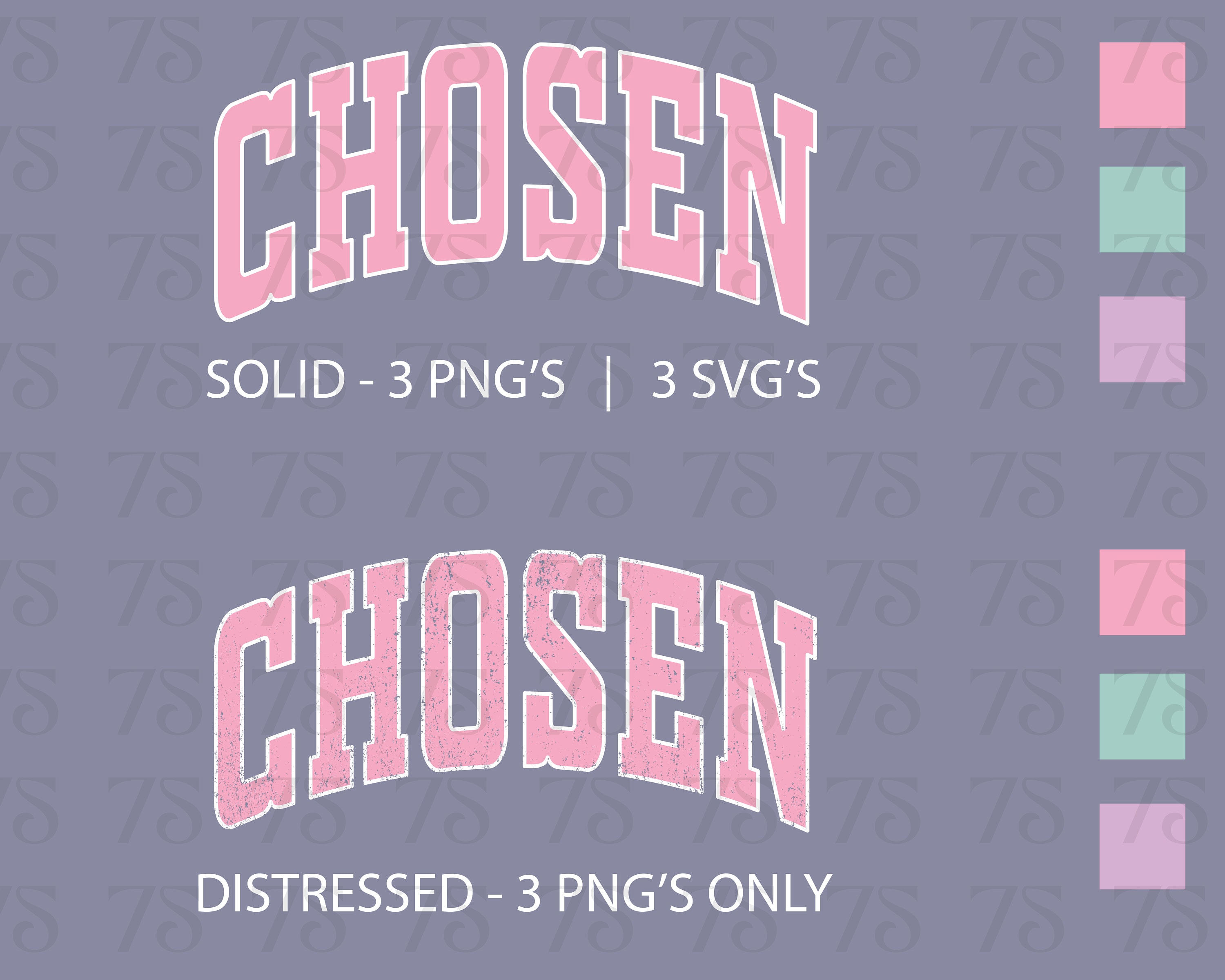 Chosen PNG Chosen SVG Religious Shirt Design Christian - Etsy