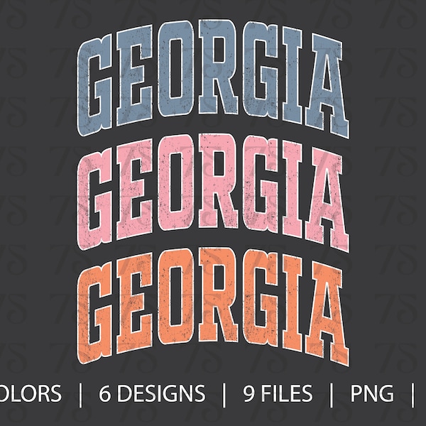Georgia Bulldogs Font - Etsy