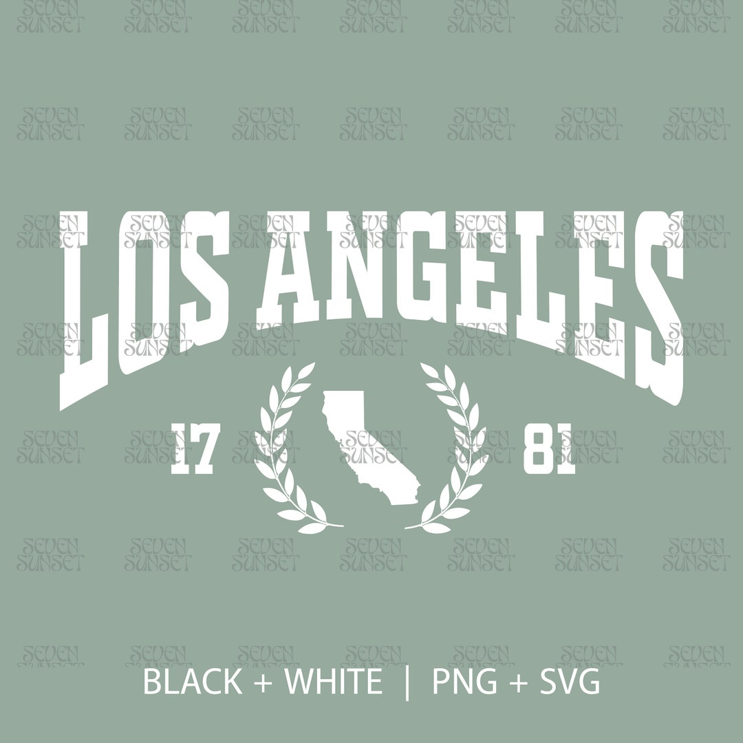Los Angeles PNG Varsity Los Angeles SVG Vintage Los Angeles - Etsy