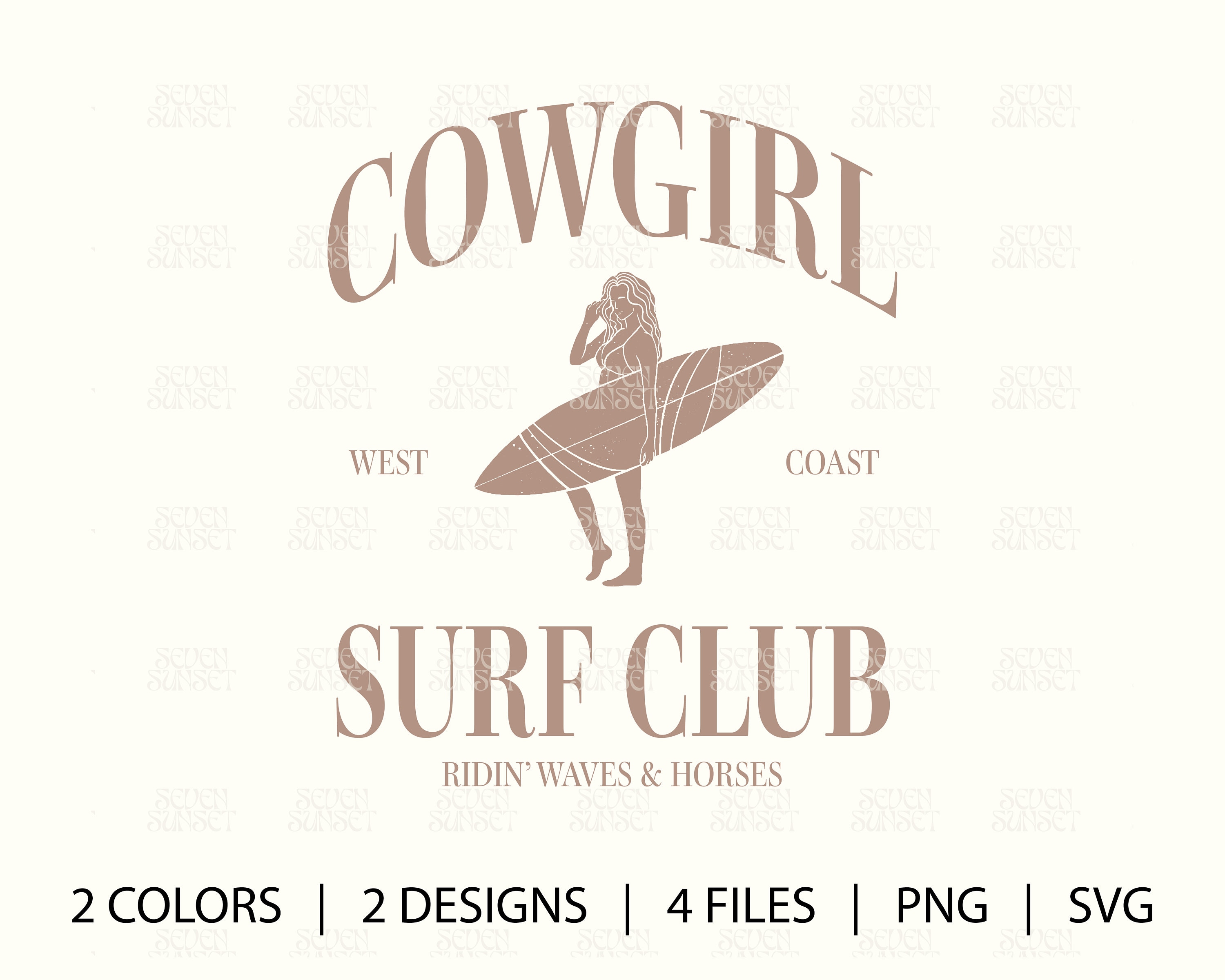 Coastal Cowgirl PNG | Coastal Cowgirl SVG | Summer Digital Download ...
