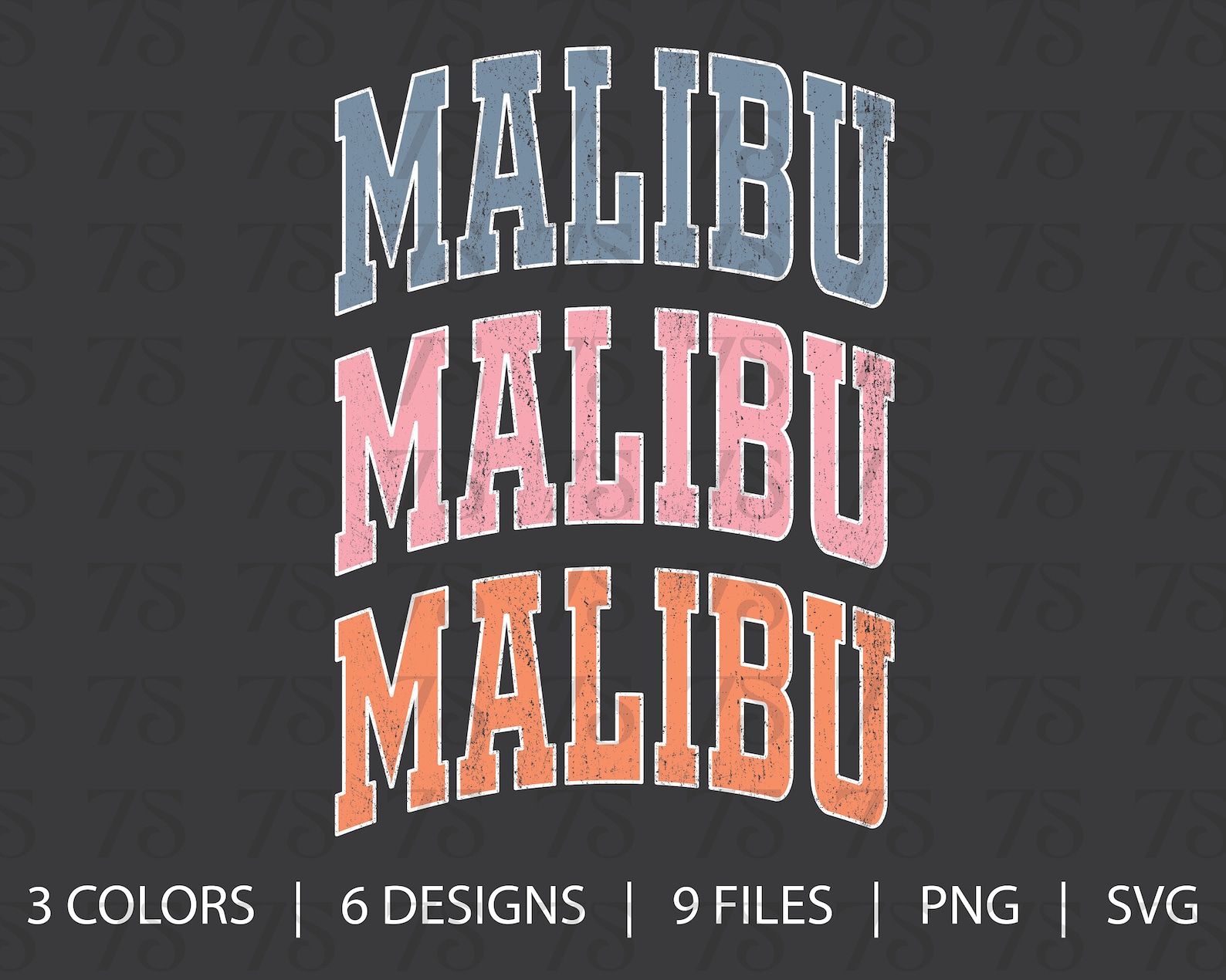 Trendy Malibu PNG Preppy Malibu SVG Coconut Girl Aesthetic - Etsy