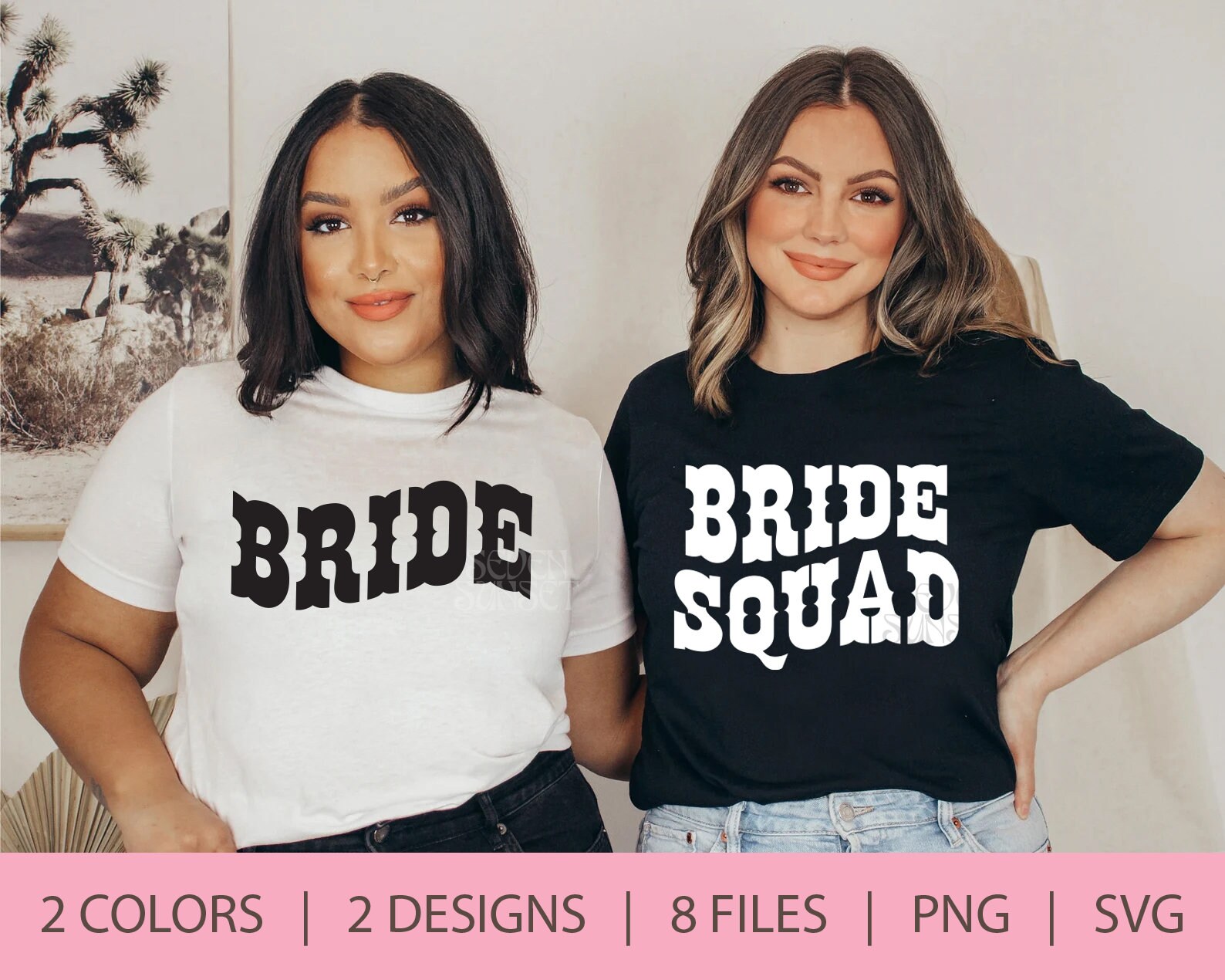 Bride Squad SVG Bachelorette PNG Disco Cowgirl PNG Bundle Nashville ...