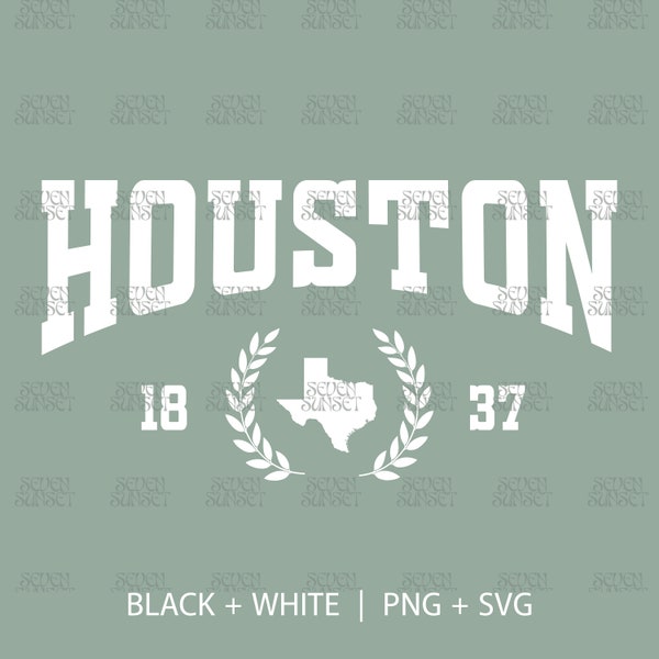 Houston Font Svg - Etsy