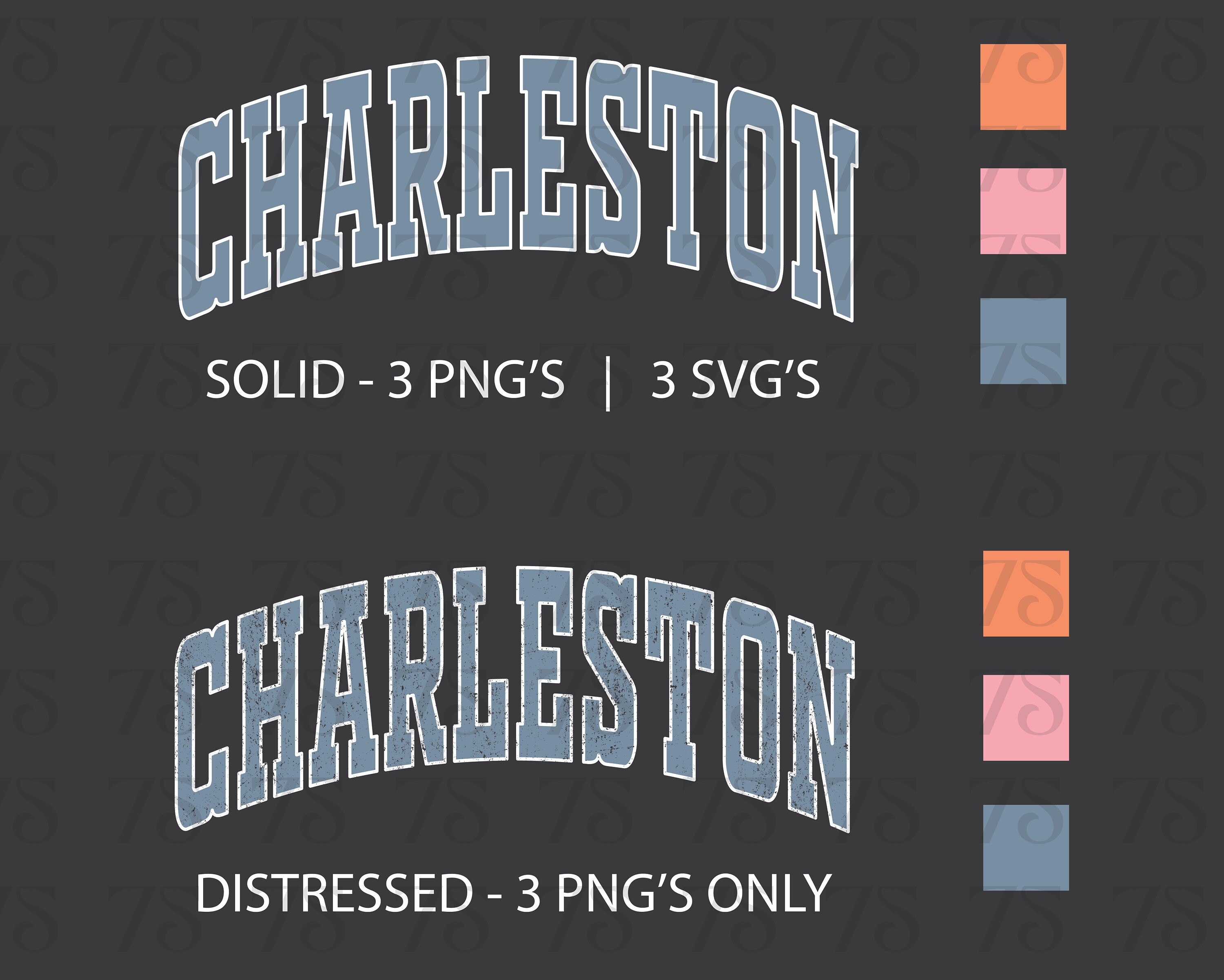 Charleston PNG SVG South Carolina PNG Charleston Beach Design Coconut ...