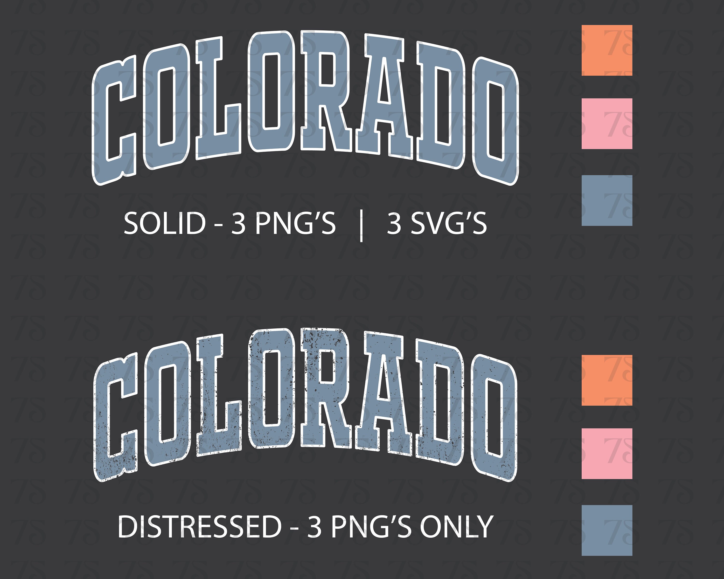 Trendy Colorado PNG SVG Athletic Varsity Font Colorado - Etsy