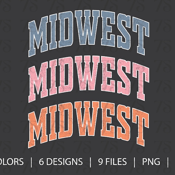 Midwest Svg - Etsy