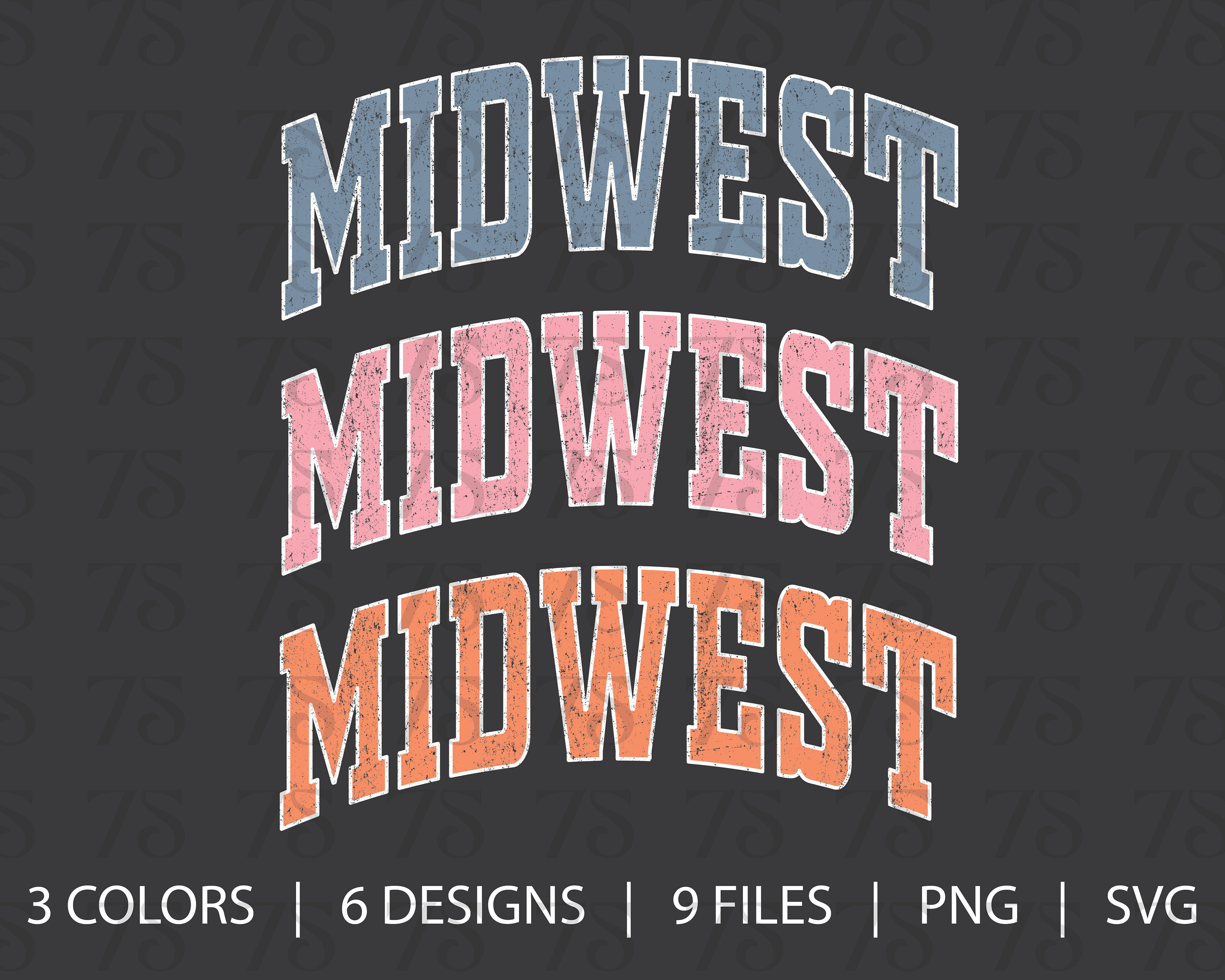 Midwest PNG Preppy Midwest SVG Coconut Girl Aesthetic - Etsy