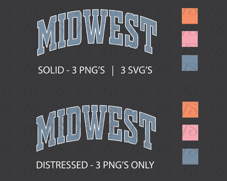 Midwest PNG Preppy Midwest SVG Coconut Girl Aesthetic - Etsy