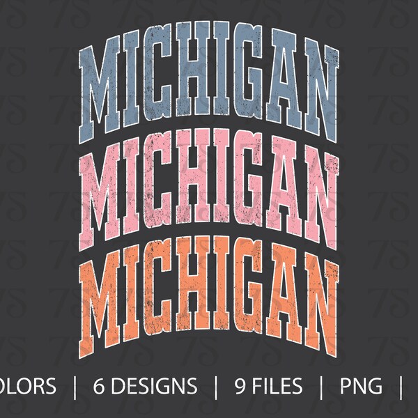 Michigan State Font - Etsy