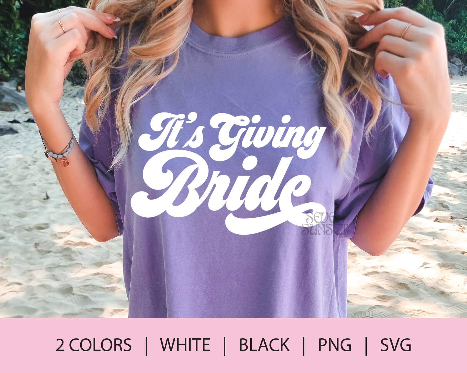 It's Giving Bride PNG Bachelorette SVG Trendy Bride Design Print on ...