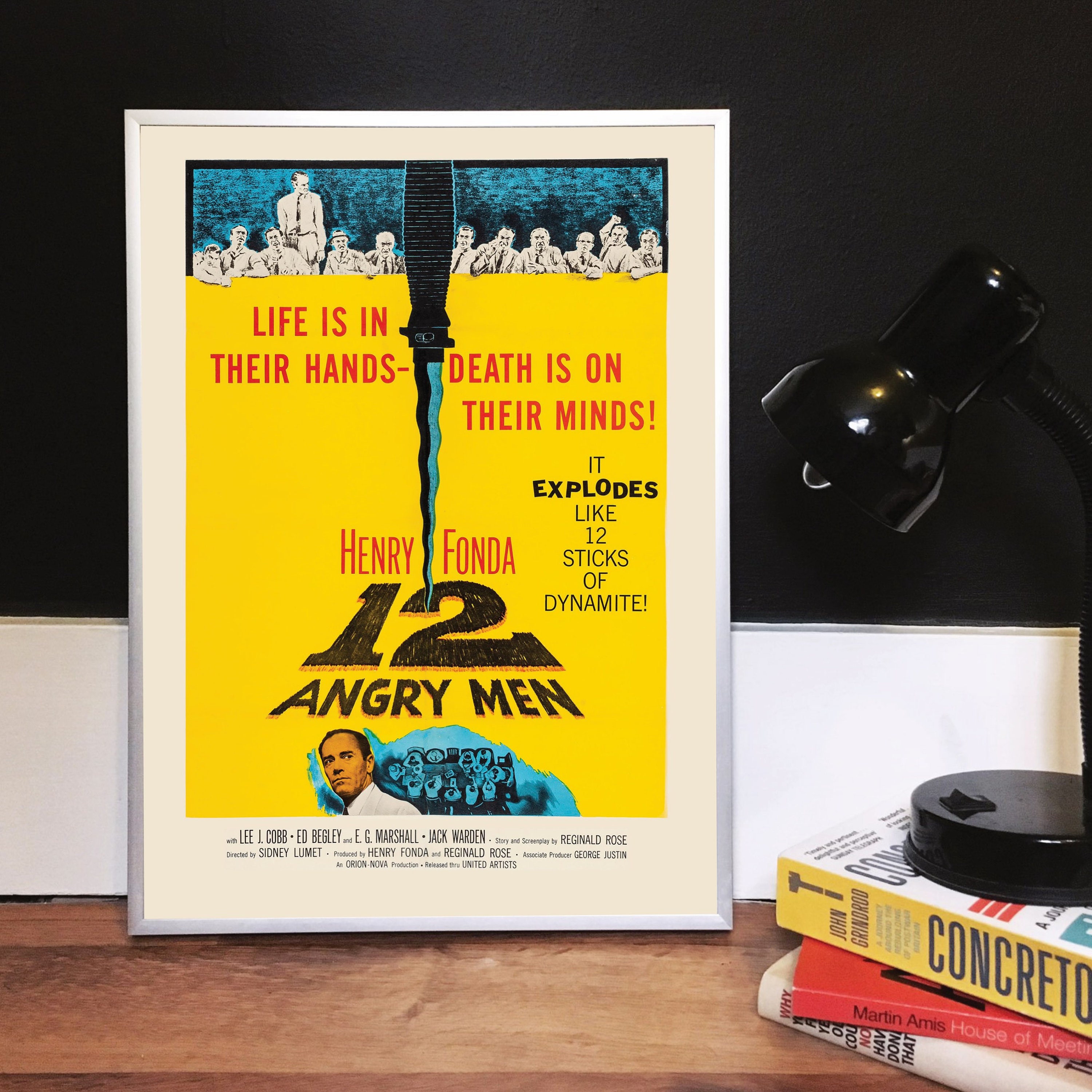 12 Angry Men Movie Poster Art Print Home Decor Vintage - Etsy Canada